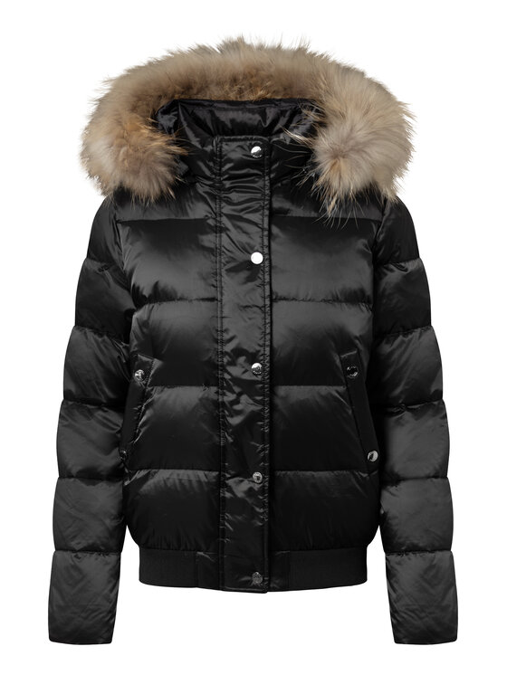 Tiffi Kurtka damska TIFFI Czarny Slim Fit | Modivo.pl