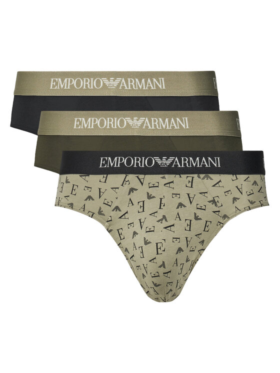 Emporio Armani Underwear Slips-Set EM000256 AF10800 MC112 Grün | Modivo.de