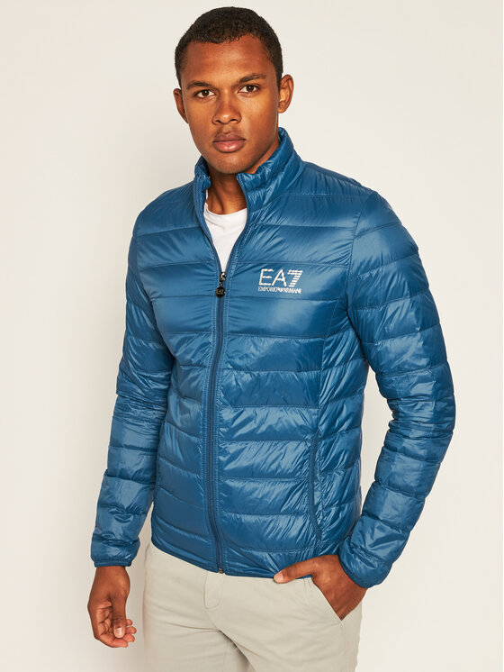 EA7 Emporio Armani Daunenjacke 8NPB01 PN29Z 1546 Blau Regular Fit | Modivo.de