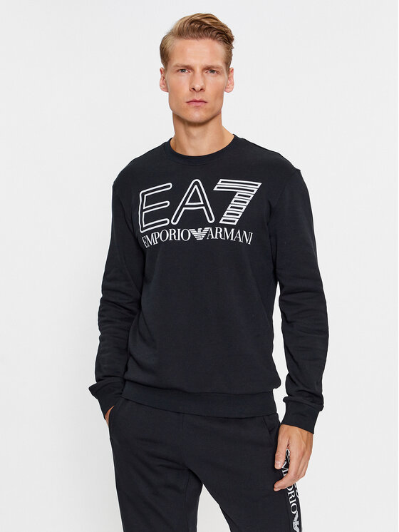 EA7 Emporio Armani Sweatshirt 6RPM08 PJSHZ 1200 Schwarz Regular Fit | Modivo.at