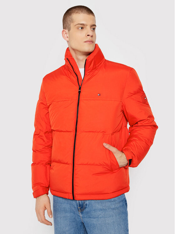 Tommy Hilfiger Dūnu jaka Stand MW0MW19659 Oranžs Regular Fit | Modivo.lv
