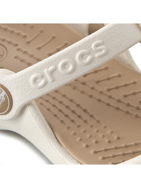 Crocs Klapki Cleo III Women 11216 Biały | Modivo.pl