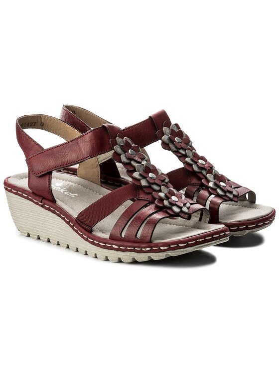 Rieker Sandalen K3762-35 Rot | Modivo.de