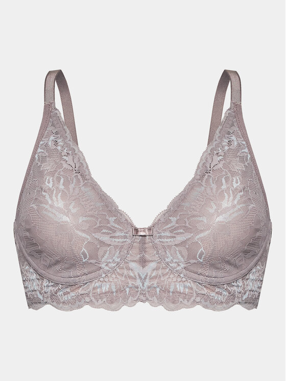 Triumph Podprsenka bez kostic Amourette Charm 10214451 Šedá | Modivo.cz