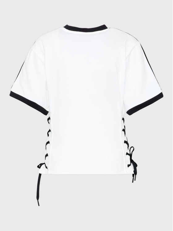 Adidas Тишърт Always Original Laced Hk5062 Бял Relaxed Fit Modivo Bg