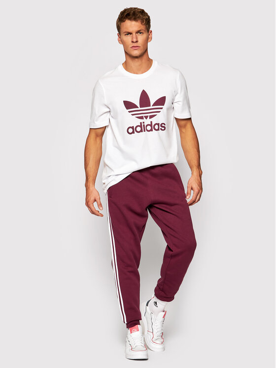 Adidas T Shirt Adicolor Classics Trefoil H06637 Bianco Regular Fit