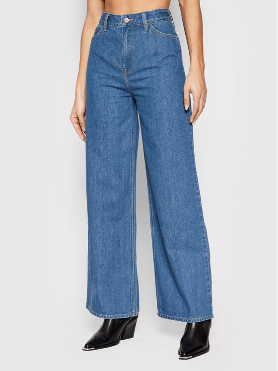 Lee Jeans Stella A Line L31SOMTU 112143825 Blau Relaxed Fit | Modivo.de