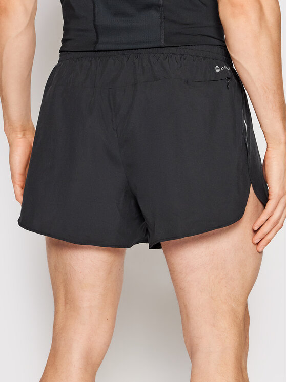 adidas Sportshorts Own The Run Split H58594 Schwarz Regular Fit | Modivo.de