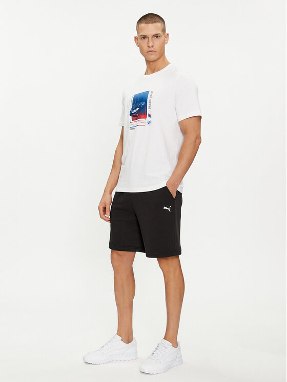 Puma Pantaloni scurți sport BMW MMS Ess 624164 Negru Regular Fit ...