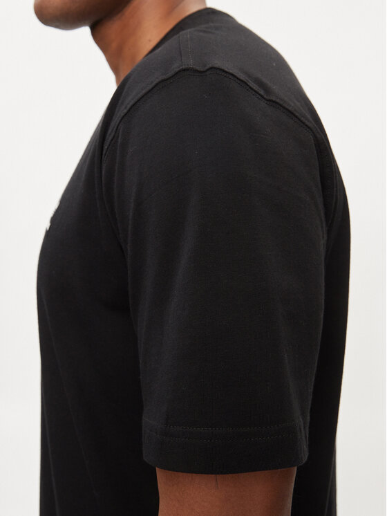 adidas T-Shirt Trefoil Essentials IR9690 Czarny Regular Fit | Modivo.pl