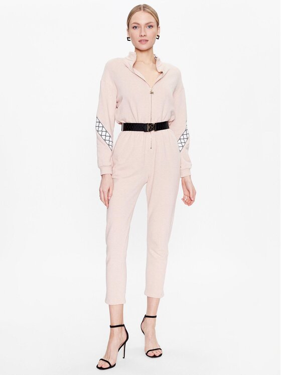 Elisabetta Franchi Overall TU-022-31E2-V490 Beige Regular Fit | Modivo.de