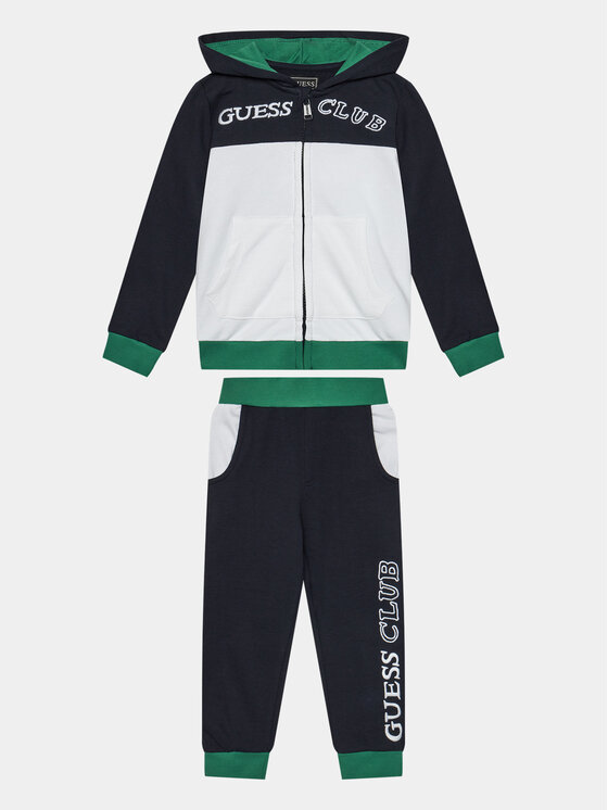 Guess Jogginganzug N4RG01 KA6R3 Dunkelblau Regular Fit | Modivo.de