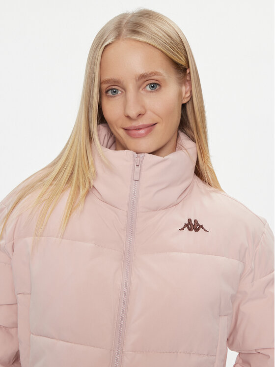 Kappa Kurtka puchowa Authentic Gasita 371F65W Różowy Oversize | Modivo.pl