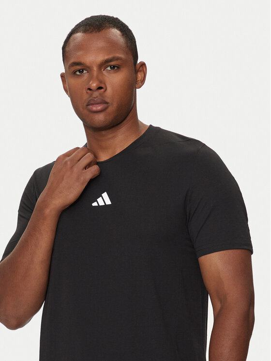 adidas Koszulka techniczna Designed for Training IK9725 Czarny Slim Fit ...
