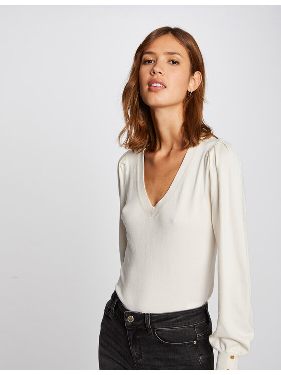 Morgan Sweater 212-MOTEUR Bézs Regular Fit | Modivo.hu