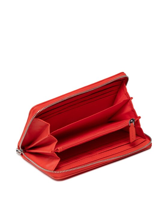 Calvin Klein Портфейл Minimal Hardware Z/A Wallet Lg K60K609919 Оранжев ...