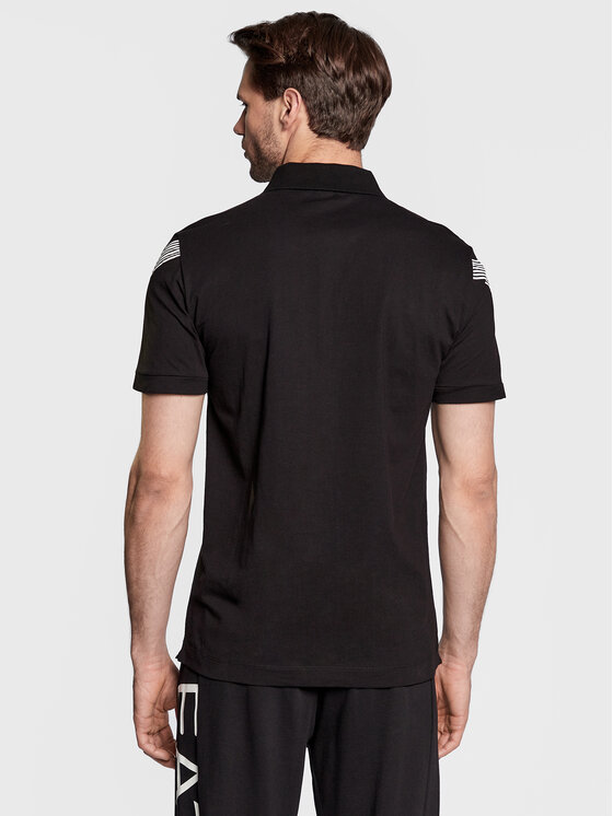 EA7 Emporio Armani Poloshirt 6LPF06 PJ3BZ 1200 Schwarz Regular Fit ...