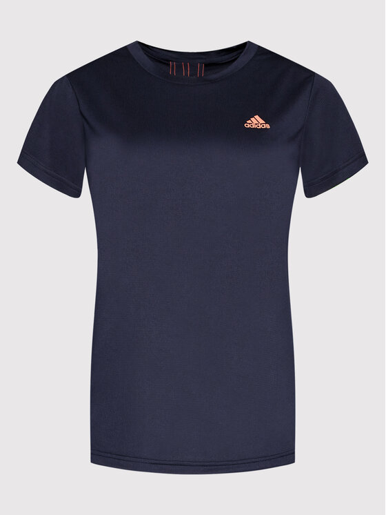 adidas Koszulka techniczna Designed 2 Move 3-Stripes HD9377 Granatowy ...