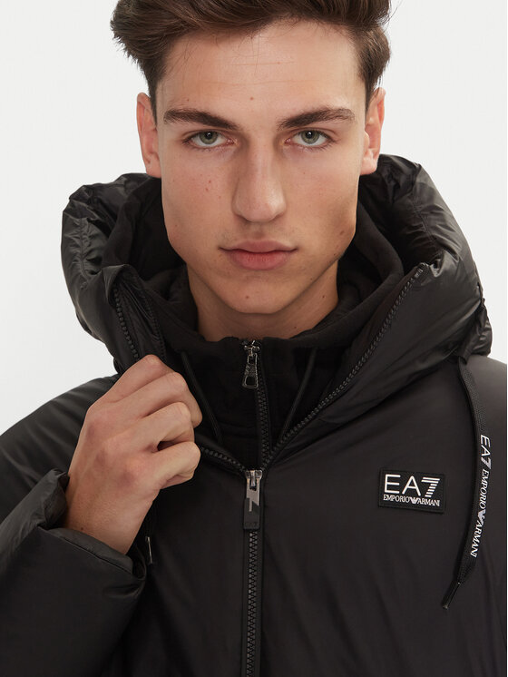 EA7 Emporio Armani Daunenjacke 6DPB19 PNGAZ 1200 Schwarz Regular Fit | Modivo.de