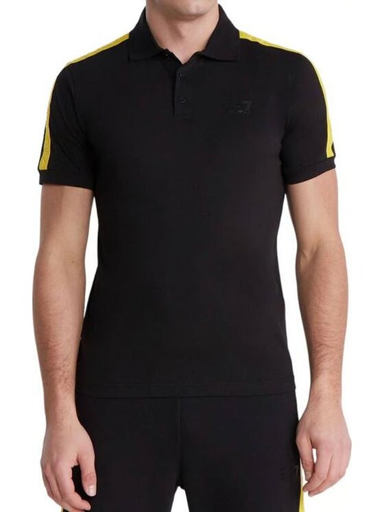EA7 Emporio Armani Polo 3DPF23 PJ02Z 1200 Czarny Regular Fit | Modivo.pl