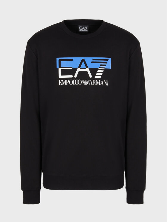 EA7 Emporio Armani Sweatshirt 6RPM60 PJ05Z 1200 Schwarz Regular Fit | Modivo.de