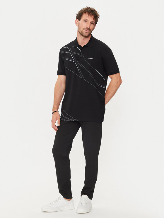 Boss Поло Paddy 3 50512766 Чорний Regular Fit | Modivo.ua
