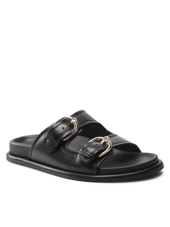 Aigner Klapki Emma 6 1221300 Czarny | Modivo.pl