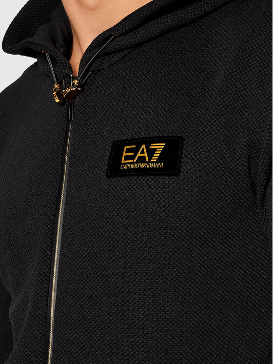 EA7 Emporio Armani Bluza 6KPM44 PJG1Z 1200 Czarny Regular Fit | Modivo.pl