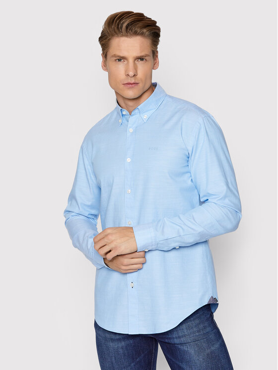 Boss Koszula Rod 50458392 Błękitny Slim Fit | Modivo.pl