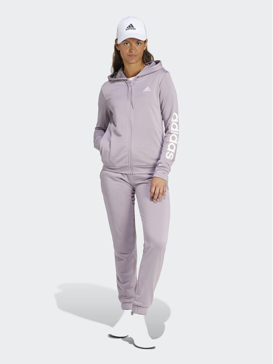 adidas Jogginganzug Linear IS0851 Violett Regular Fit | Modivo.de
