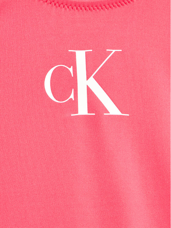 Calvin Klein Swimwear Badeanzug KY0KY00033 Rosa | Modivo.de