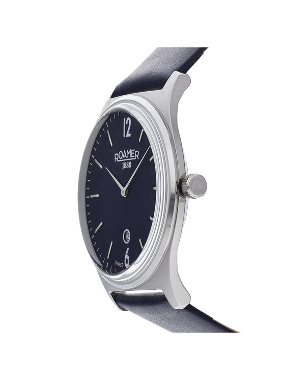 Roamer Zegarek Elements Gents 650810 41 45 05 Granatowy | Modivo.pl