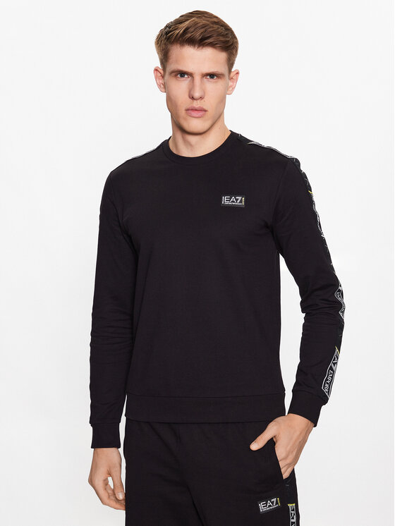 EA7 Emporio Armani Sweatshirt 3RPM08 PJ05Z 1200 Schwarz Regular Fit | Modivo.de