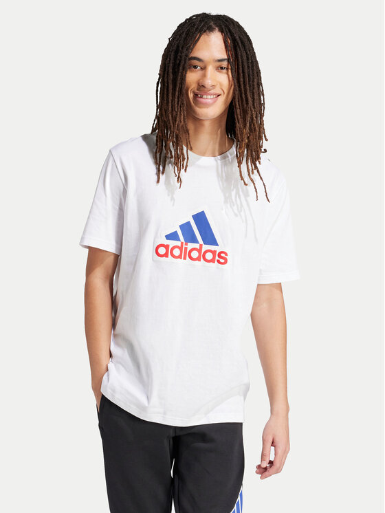 adidas T-Shirt Future Icons Badge of Sport IS3234 Λευκό Loose Fit ...