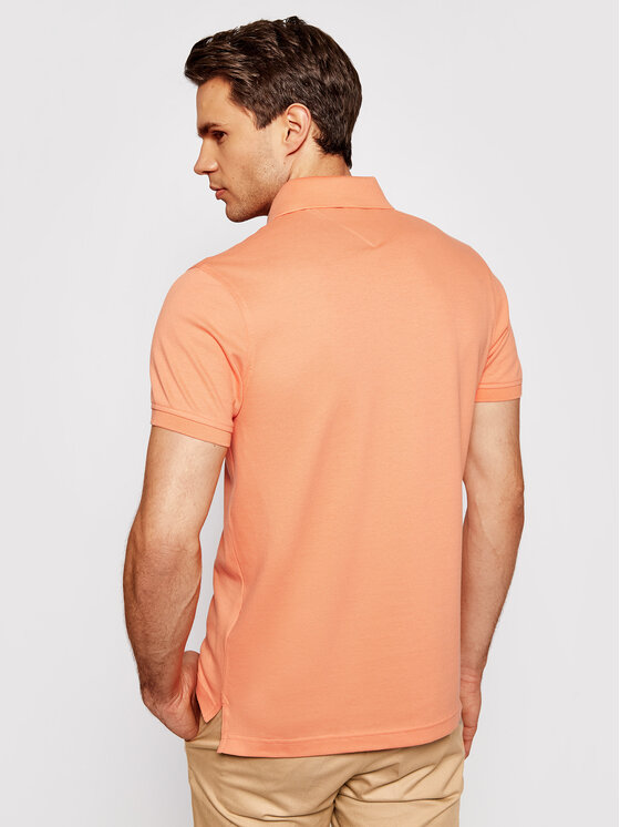 Tommy Hilfiger Tricou Polo 1985 Mw0mw17771 Portocaliu Slim Fit Modivo Ro