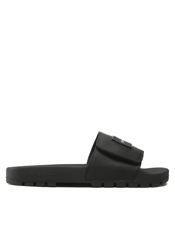 Calvin Klein Jeans Natikače Truck Slide Velcro M YM0YM00682 Crna ...