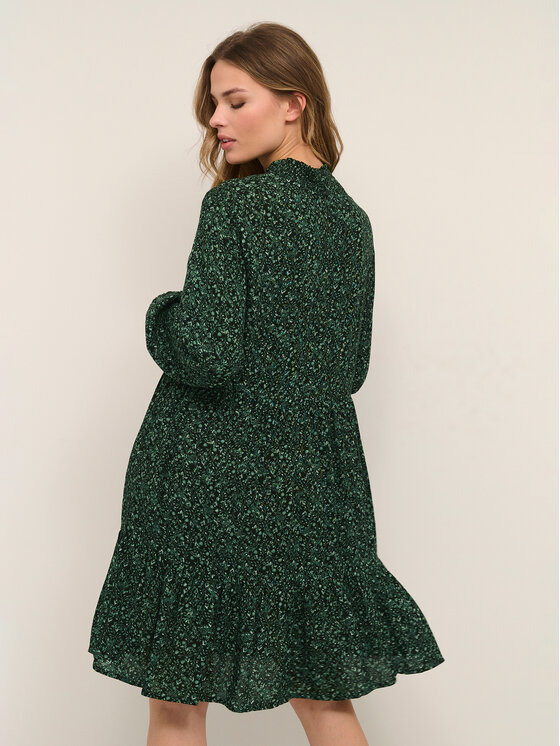 Kaffe Ежедневна рокля Sally Amber 10506908 Зелен Regular Fit | Modivo.bg