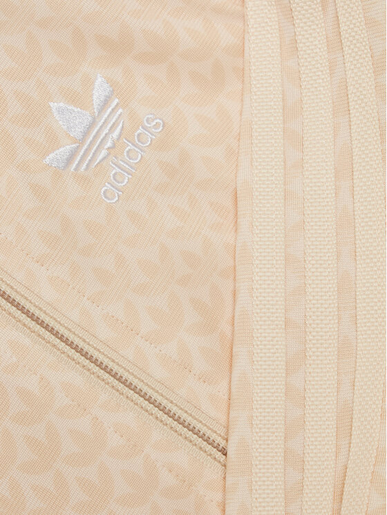adidas Dres Monogram Print Tracksuit H62935 Biały Regular Fit | Modivo.pl