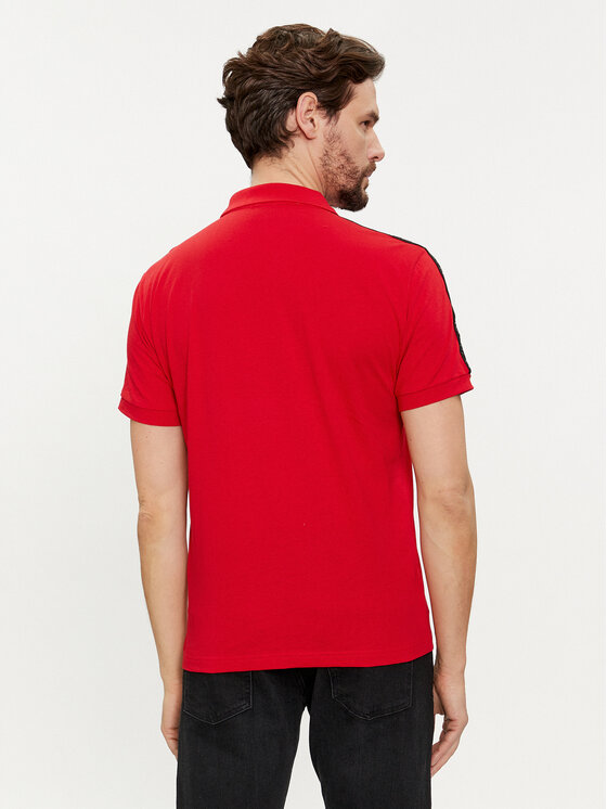 EA7 Emporio Armani Polokošeľa 3DPF23 PJ02Z 1461 Červená Regular Fit ...