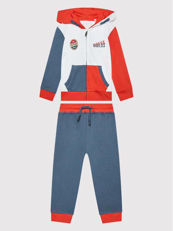 Guess Jogginganzug N2GG00 KA6R0 Weiß Regular Fit | Modivo.de
