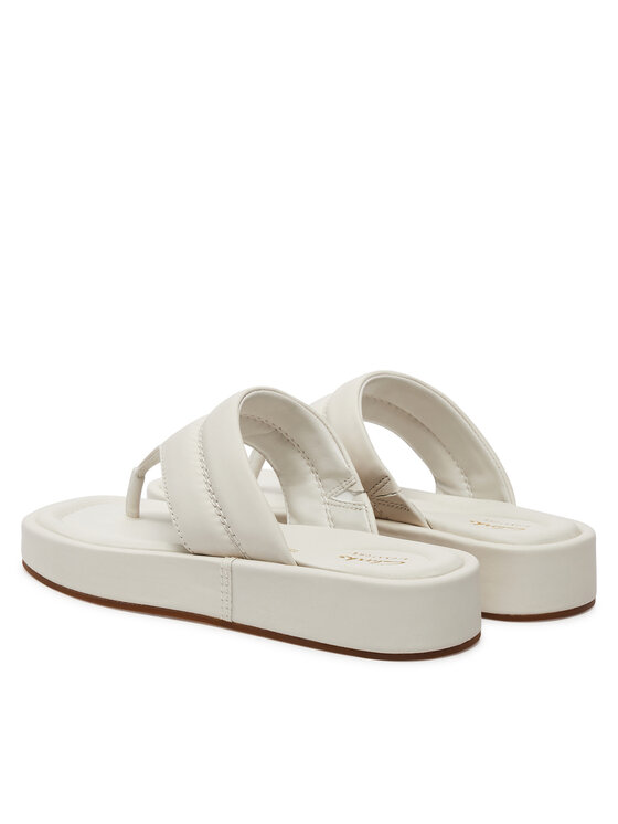 Clarks Žabky Alda Walk 26176262 Bílá | Modivo.cz