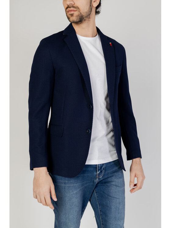 Mulish Marynarka GKS900 Niebieski To Fit | Modivo.pl