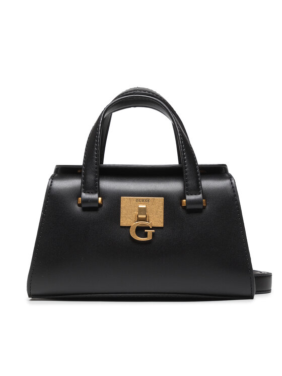 Guess Дамска чанта Stephi Mini Satchel HWVE78 75760 Черен | Modivo.bg