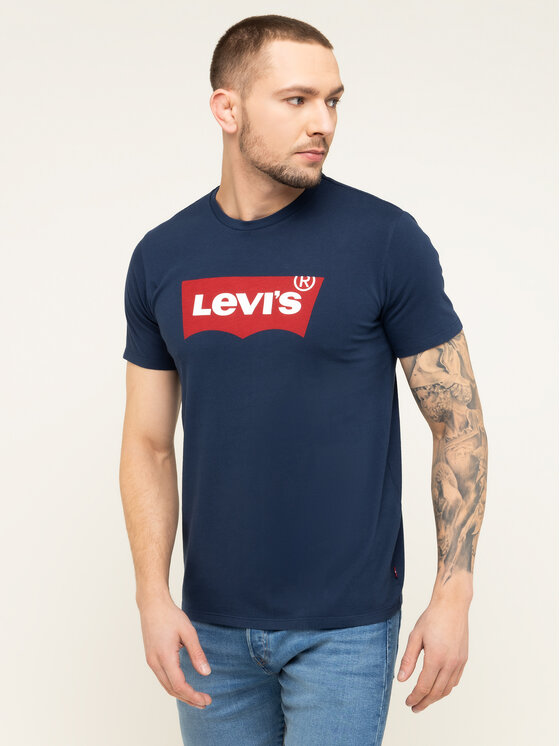 Levi's T-Shirt Housemark Tee 17783-0139 Σκούρο μπλε Regular Fit | Modivo.gr