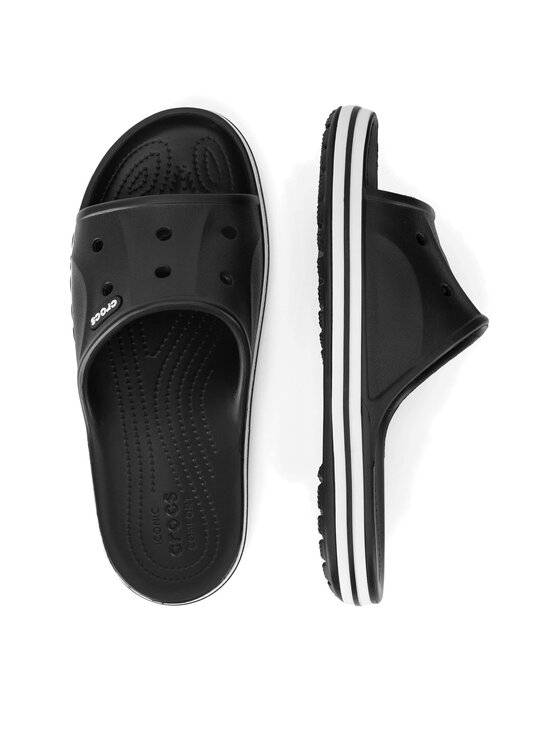 Crocs Klapki BAYABAND SLIDE 205392-066 Czarny | Modivo.pl
