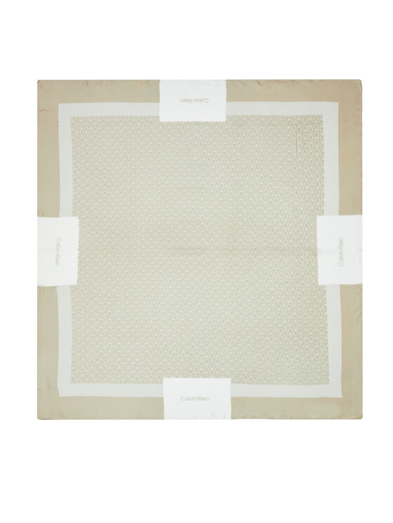 Calvin Klein Šátek Logo K60K610227 Béžová | Modivo.cz