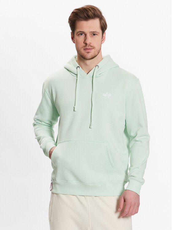 Alpha Industries Sweatshirt Basic 196318 Grün Regular Fit | Modivo.de