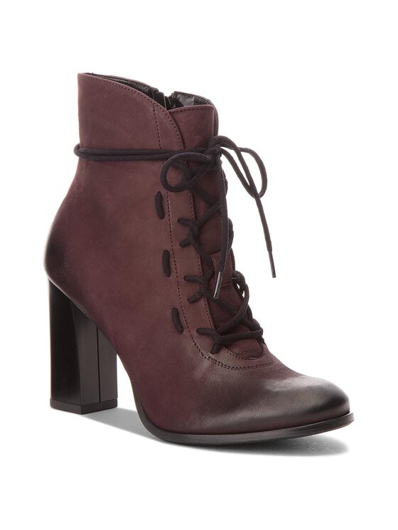 Lasocki Botki 165594-15 Bordowy | Modivo.pl