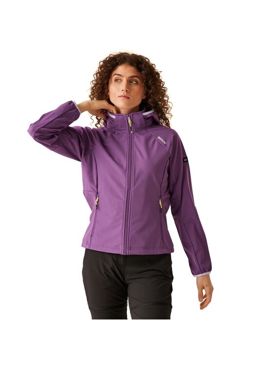Regatta Kurtka softshell Bourda Fioletowy Long Fit | Modivo.pl