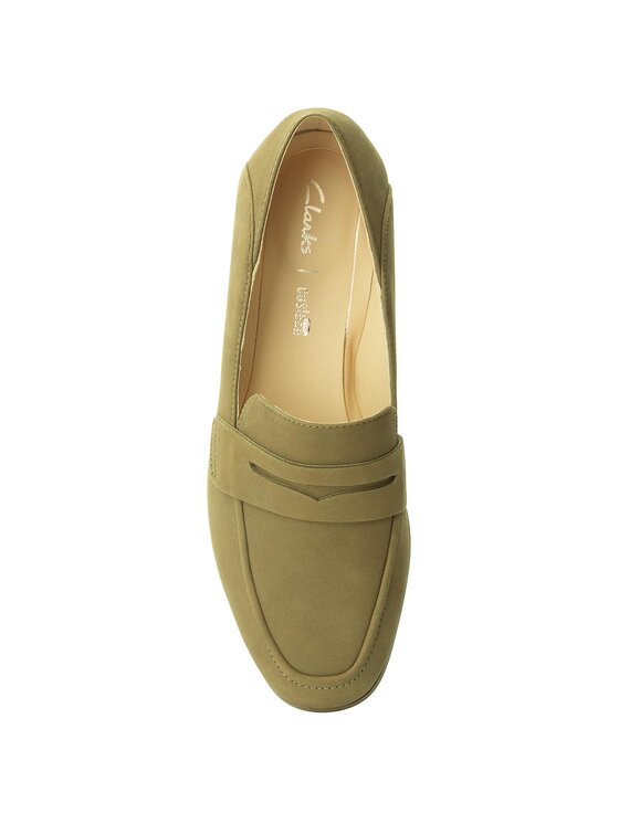 Clarks Polobotky Pure Iris 261379524 Zelena Modivo.cz